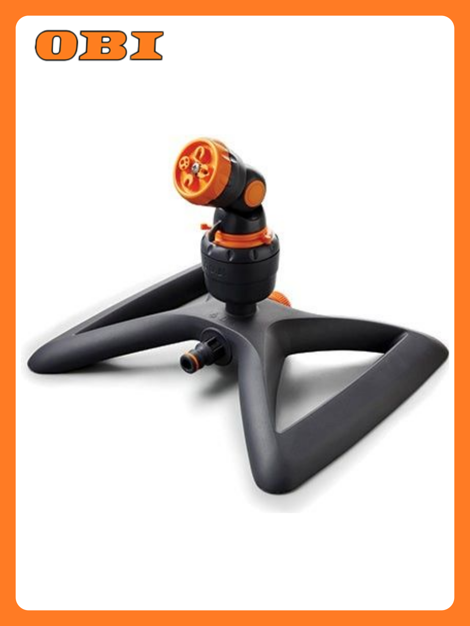 Дождеватель для полива осциллирующий с турбиной для огорода SIDERAL 360 градусов