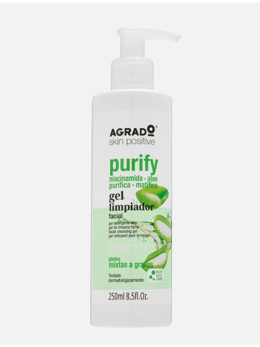 Гель для умывания AGRADO purify