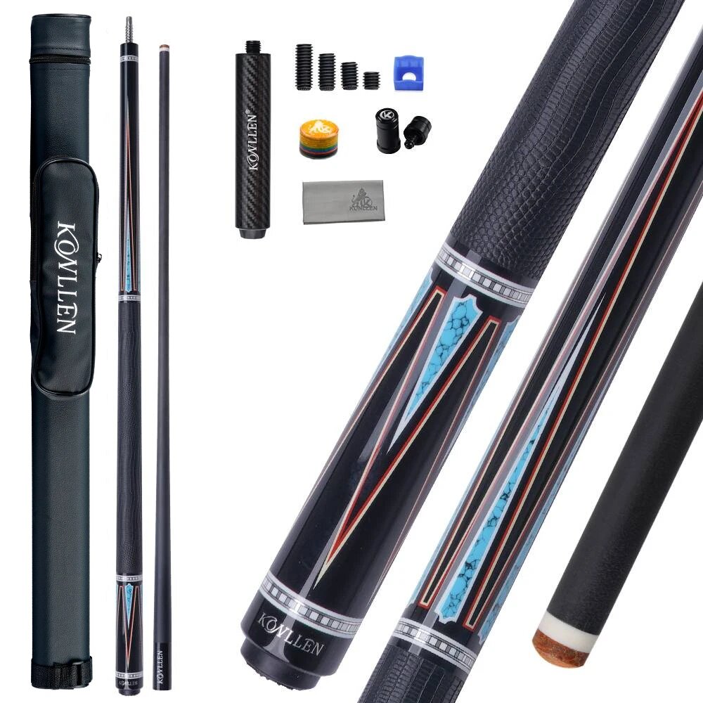KONLLEN AK-08F Бильярдный кий из углеродного волокна AK-08F-1st-set3