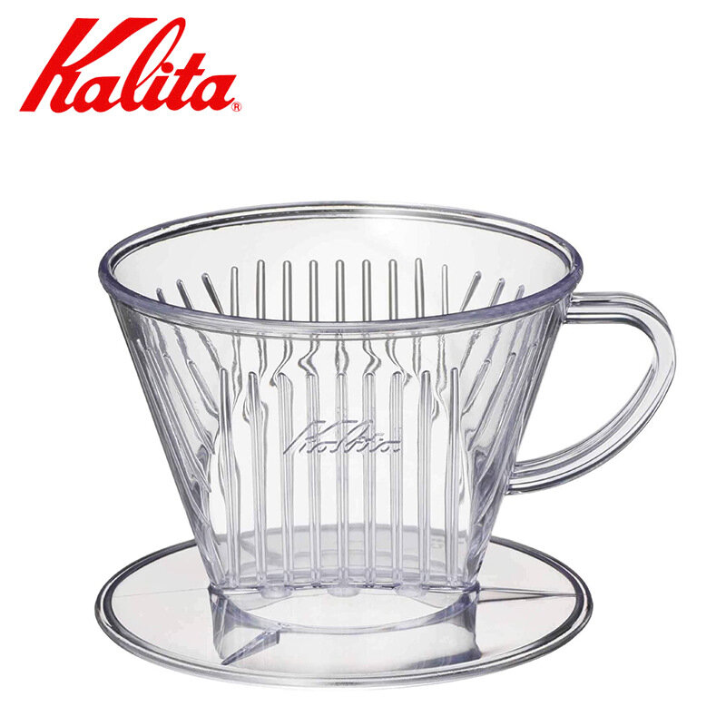 Японский фильтр для кофе KALITA с тремя отверстиями в форме веера, капельный фильтр, резиновый фильтр 101D/102D
