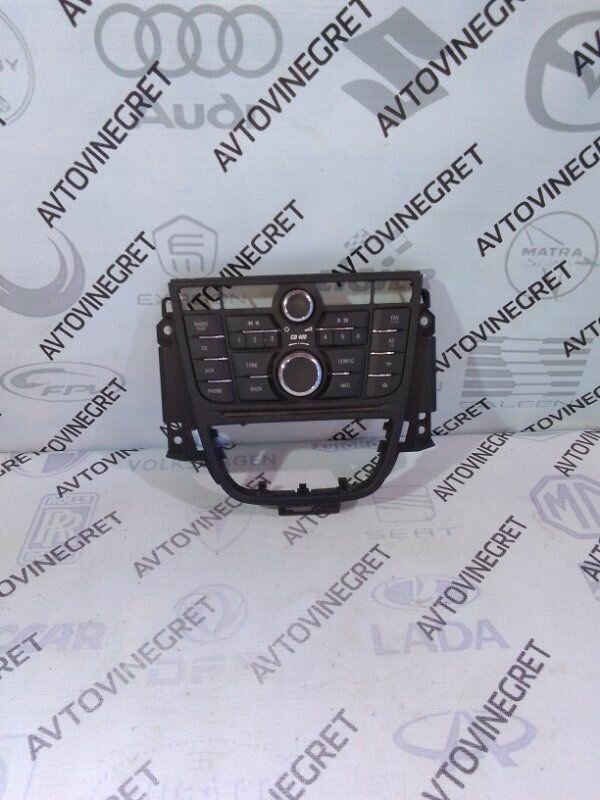 Блок управления магнитолой Opel Astra J Б/У с пробегом