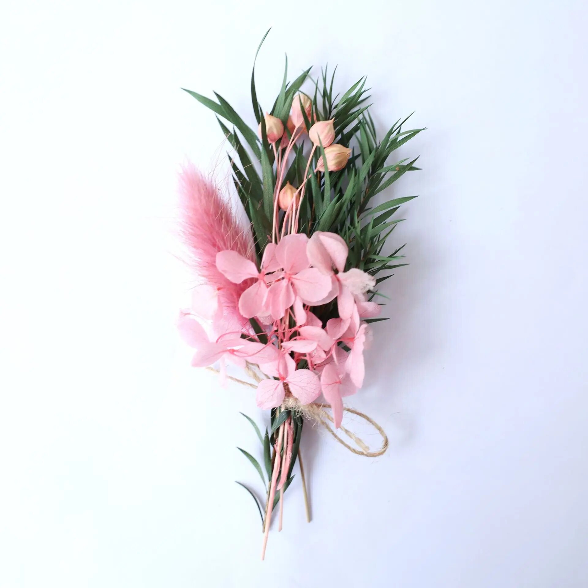 Мини-букет натуральных сухих цветов, свежий сушеный консервированный цветок, небольшой декоративный фон для фотосъемки, домашний декор, букет