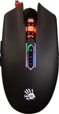 Мышь A4Tech Bloody Q80 черный оптическая (3200dpi) USB игровая (8but)