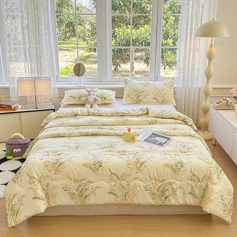 Новое летнее одеяло класса А для матери и ребенка, соевое одеяло Kawaii дофамин, милое одеяло с принтом, впитывающее