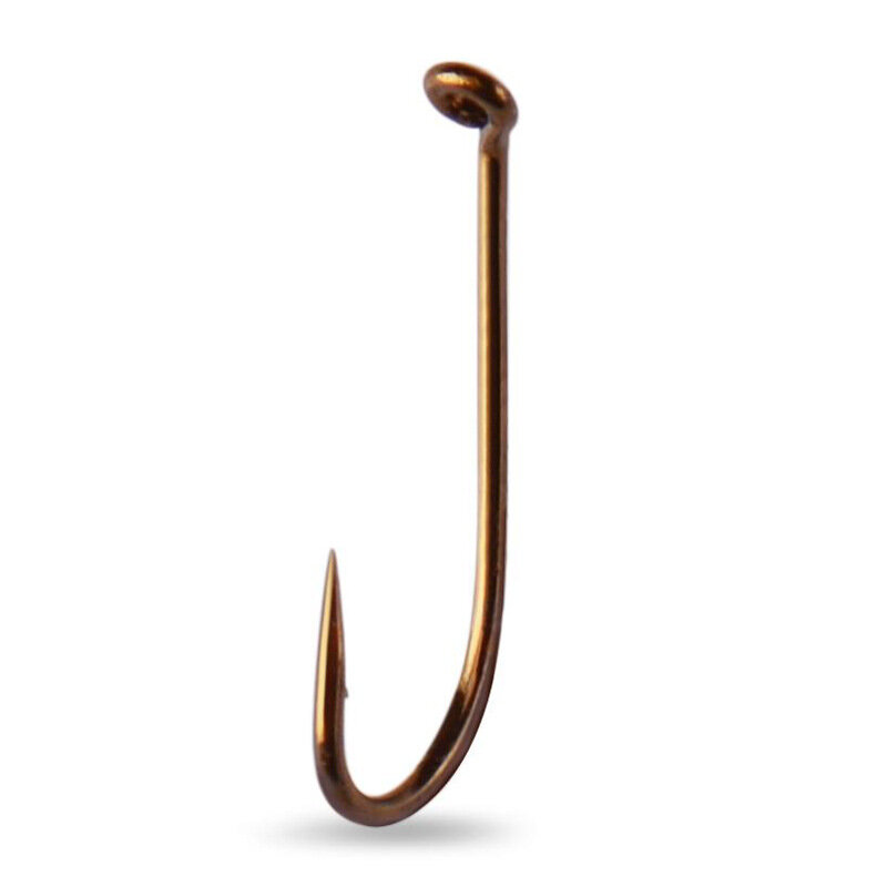 Крючок Mustad Fly Hook с микрощипцами для карпа, белая полоска, молочный хвост, специальный крючок для мелкой рыбы, крючок для нахлыстовой рыбалки