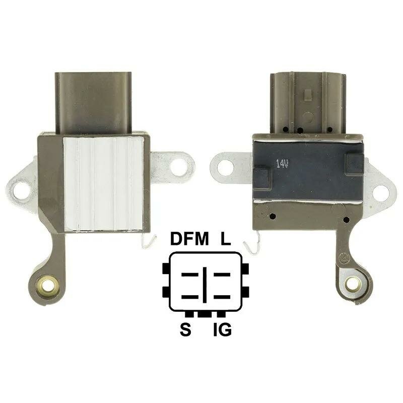 Реле-регулятор напряжения генератора SAT ST-27700-20100 TOYOTA CAMRY 12-15/RAV4 09-12 2ARFE