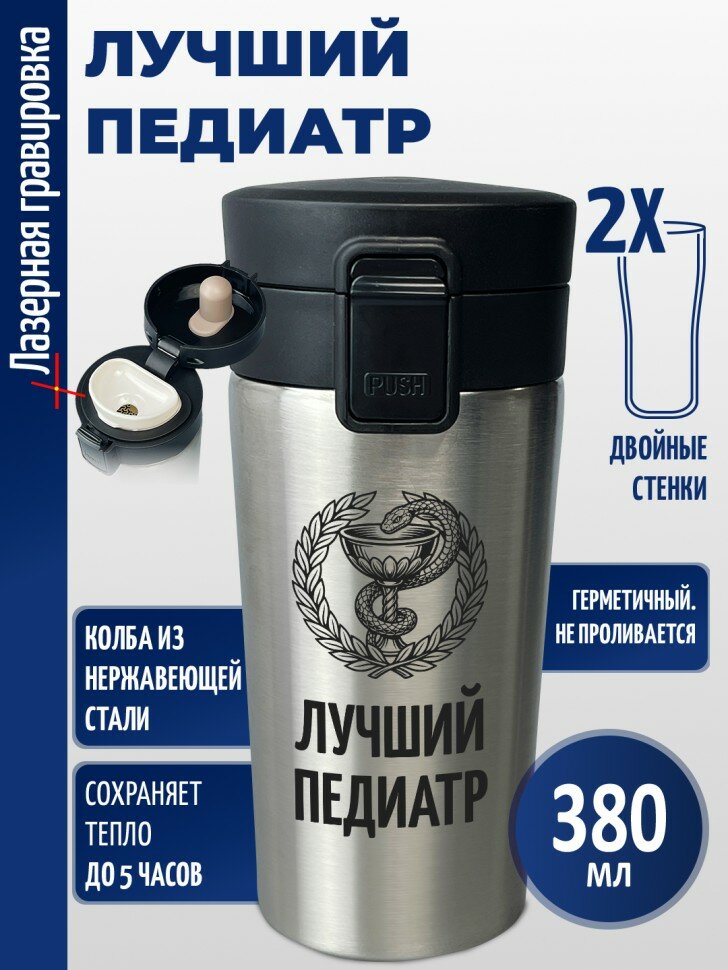Термокружка "Лучший педиатр"