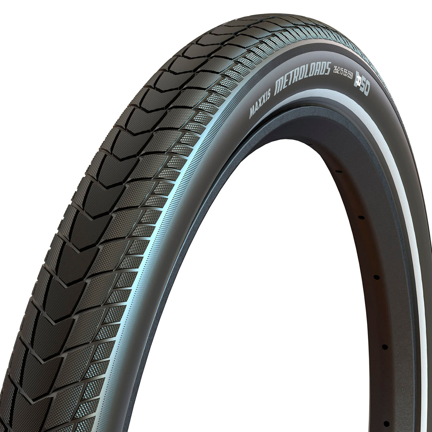 Велопокрышка Maxxis Metroloads 26x2.15 55-559 Wire 4S, RI+REF
