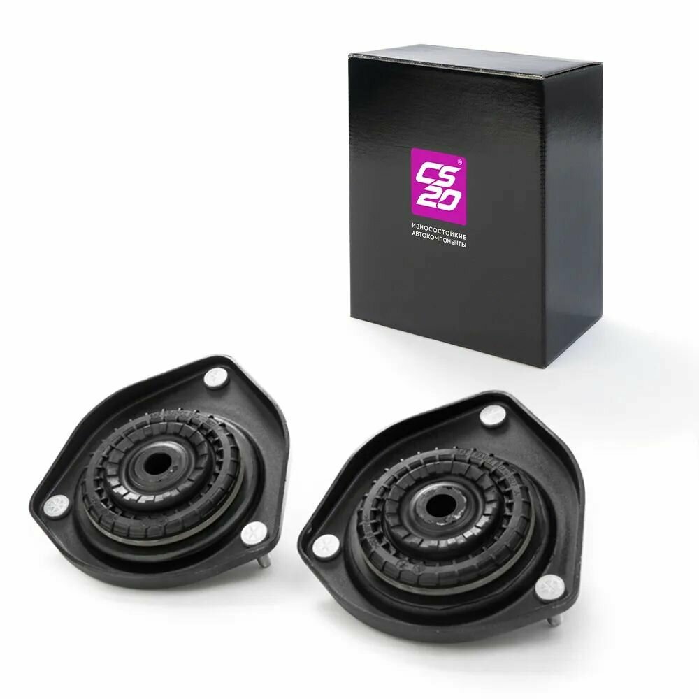 Опоры передней стойки (амортизатора) для ВАЗ 2190 Лада Гранта, Калина 2, LADA Granta, Kalina II, комплект 2 шт. с подшипниками серии PROFI арт 17222