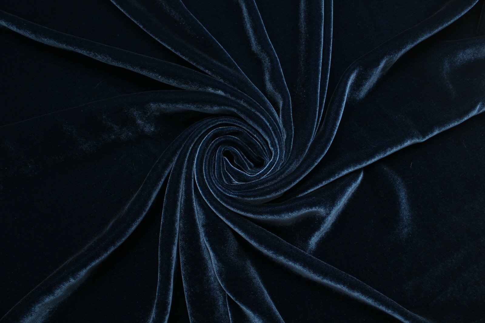 Ткань Панбархат тёмно-синий , 260 г/пм, ш136см, 0,5 м