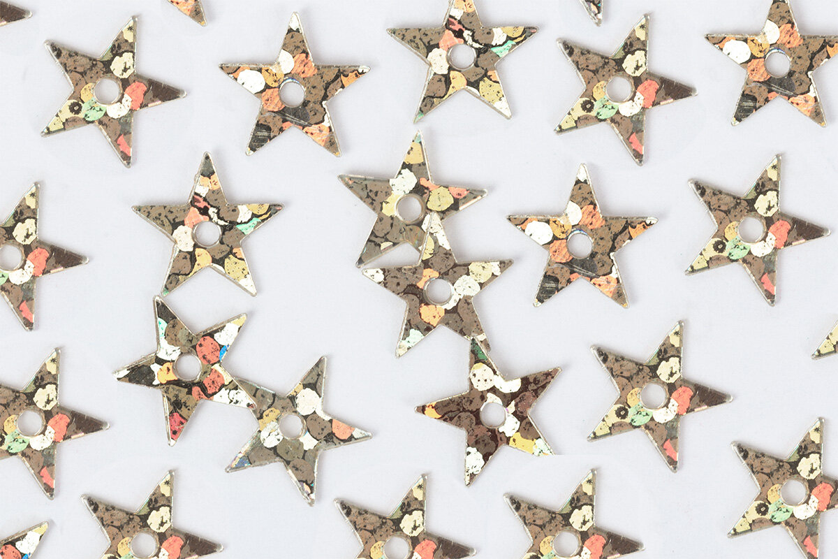 Пайетки россыпью "Zlatka" ZF-19 7 мм 10 г №06 св. желтый