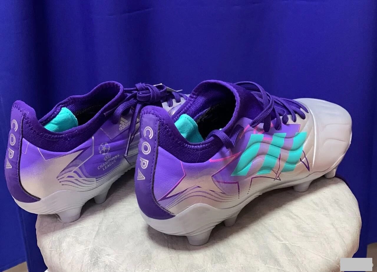 Для футбола Размер 44 ( длина по стельке 27.5 см ) Бутсы ADIDAS Лига Чемпионов из Натуральной кожи футбольные и регбийные кроссовки бампы футзалки