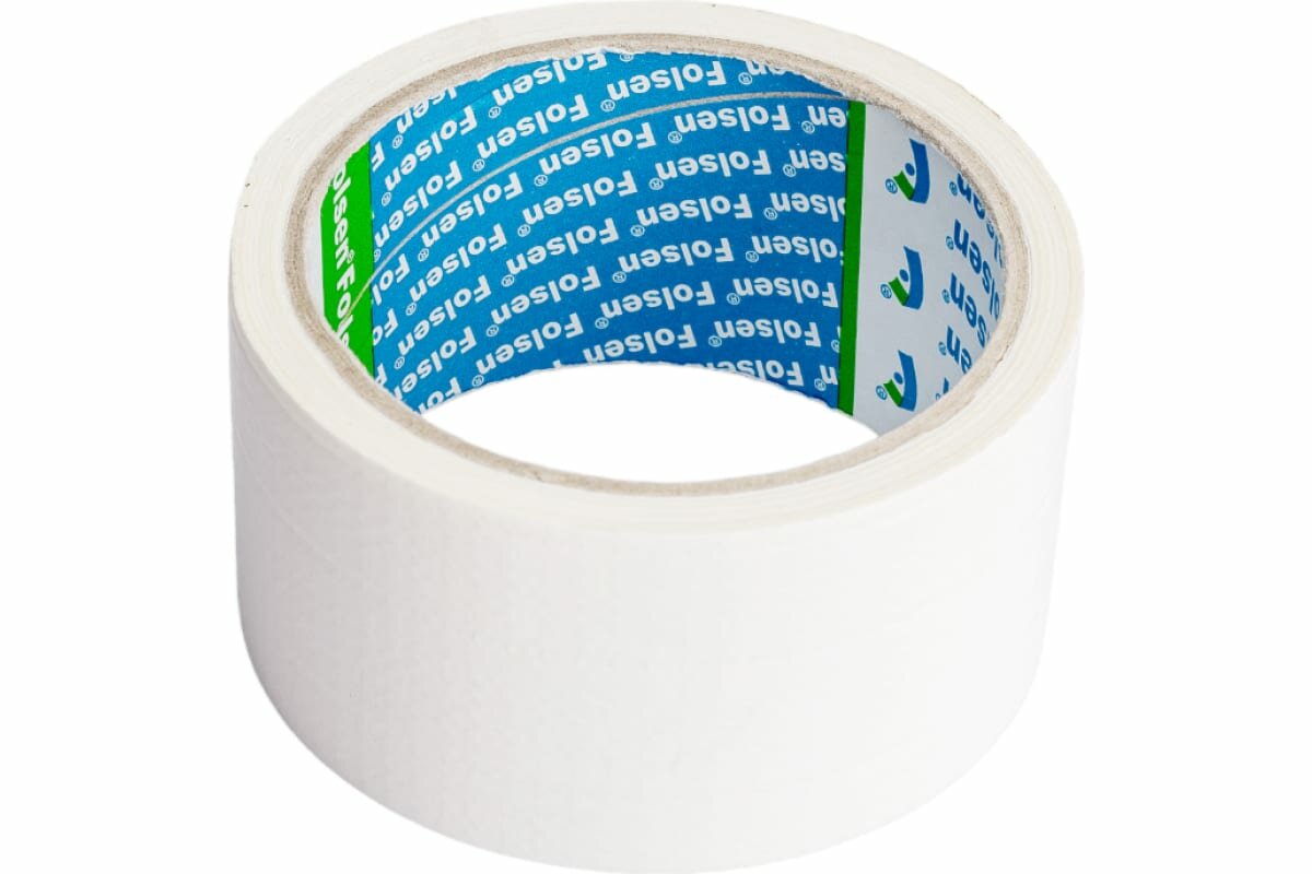 FOLSEN Тканевая влагоустойчивая лента 48мм x 10м, белая 051054810