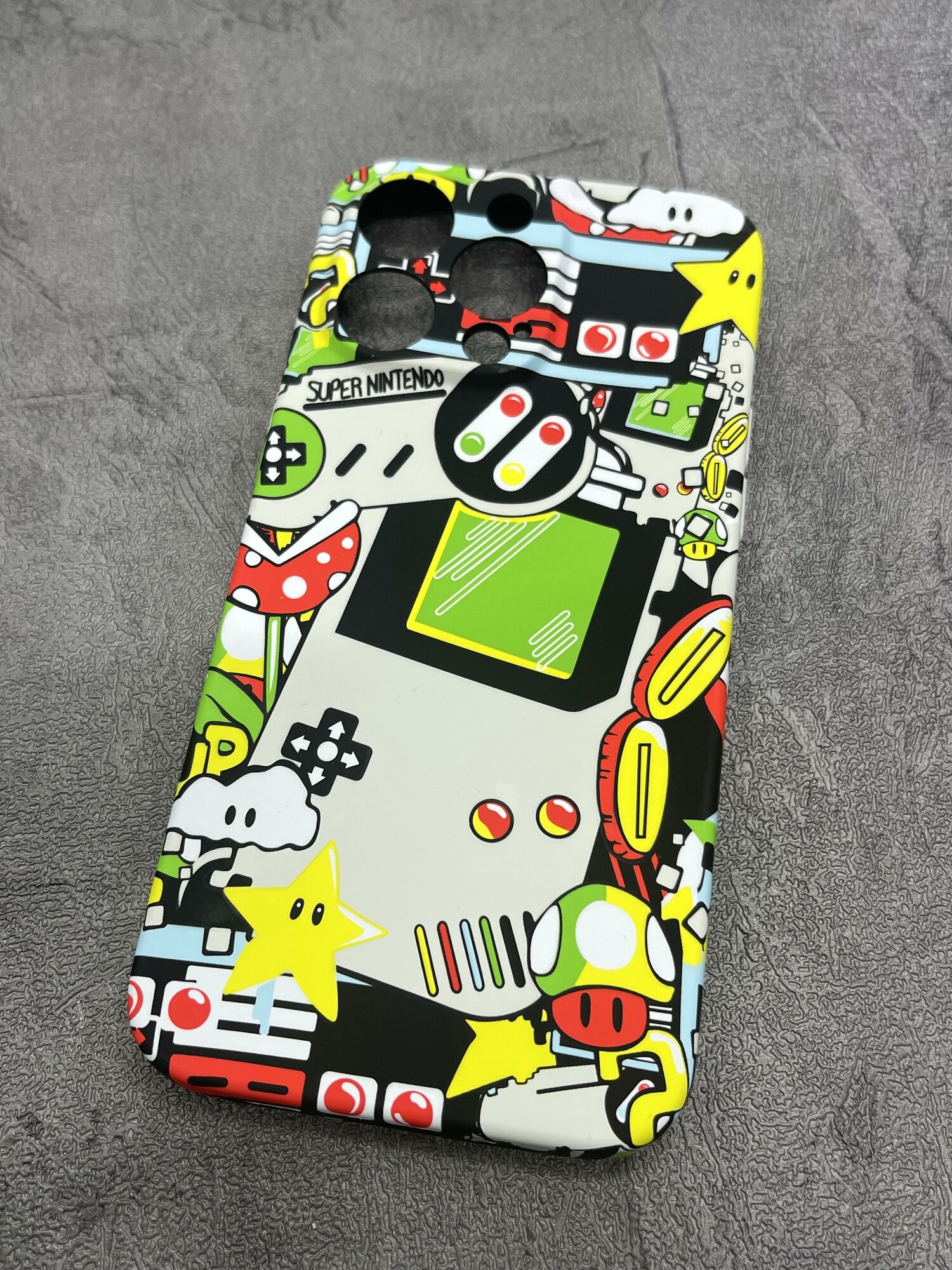 Чехол на iphone 15 pro max , защитный кейс Luxo на айфон 15 про макс кавс , soft-touch , с флуоресцентным рисунком Kaws