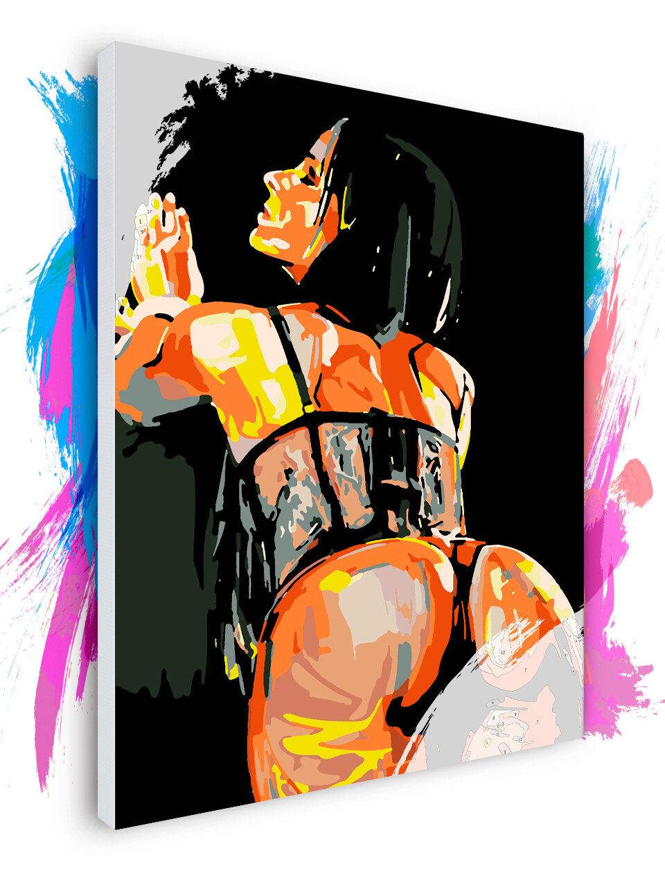 Картина по номерам на холсте Nu Style 2, 30 х 40 см