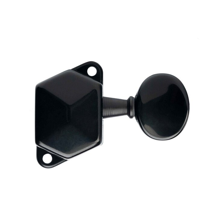 Колки 6 в линию Paxphil J-25-6R-BK, реверсные, черные