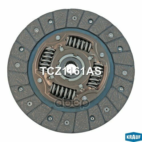 Диск сцепл. MITSUBISHI LANCER/ASX 1.8-2.0 08- Krauf арт. TCZ1161AS
