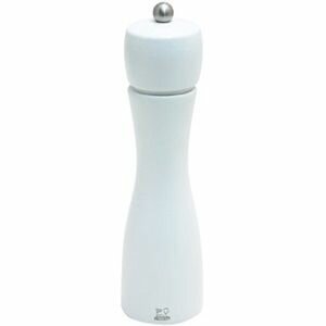 Мельница для перца деревянная "Париж" h-15см белая