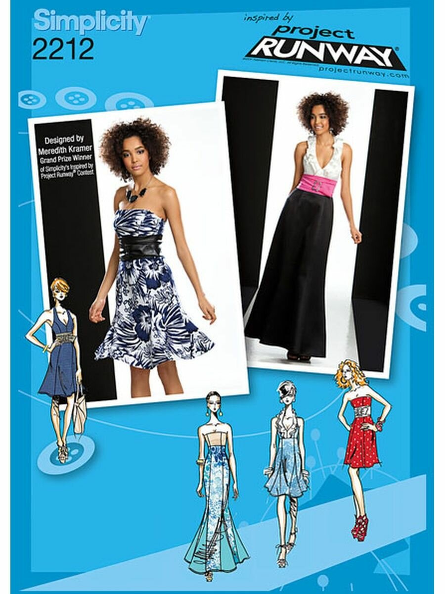 Выкройка Simplicity Платье