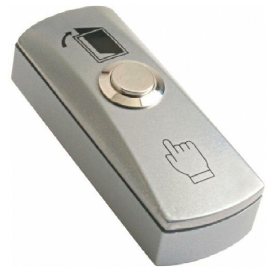 AccordTec AT-H805A кнопка выхода металлическая накладная 82х32х25мм