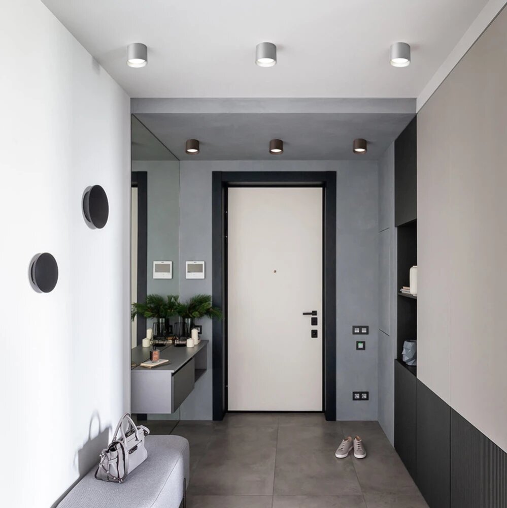 Светильник потолочный Feron HL358 12W, 230V, GX53, золото (41912)