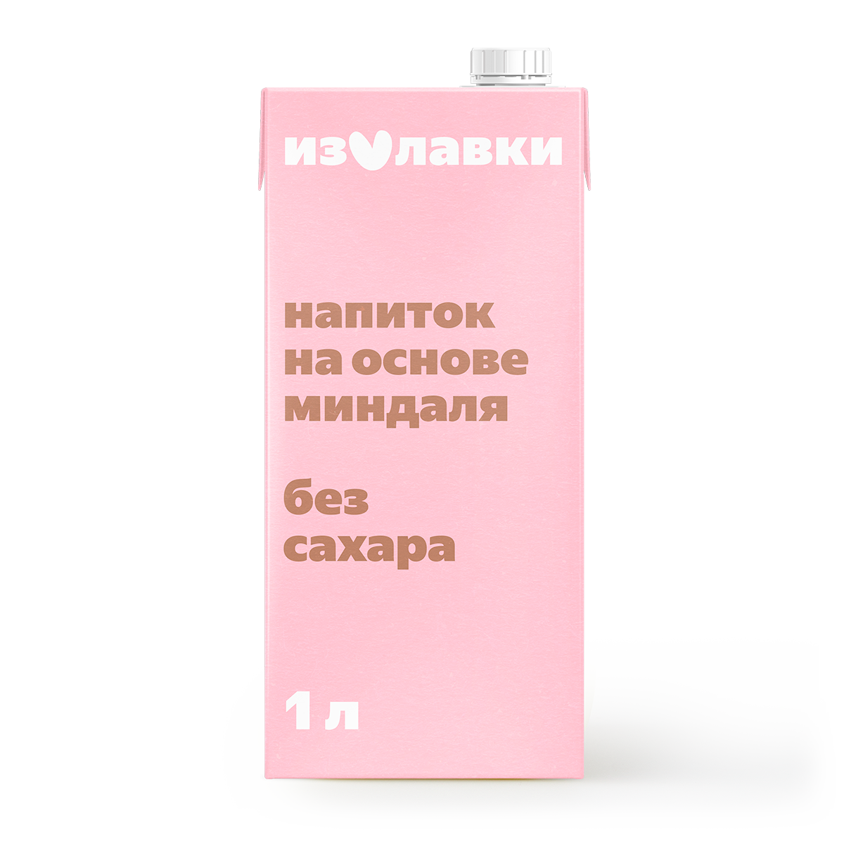 Напиток миндальный "Из Лавки", на растительной основе, без сахара, 1 л