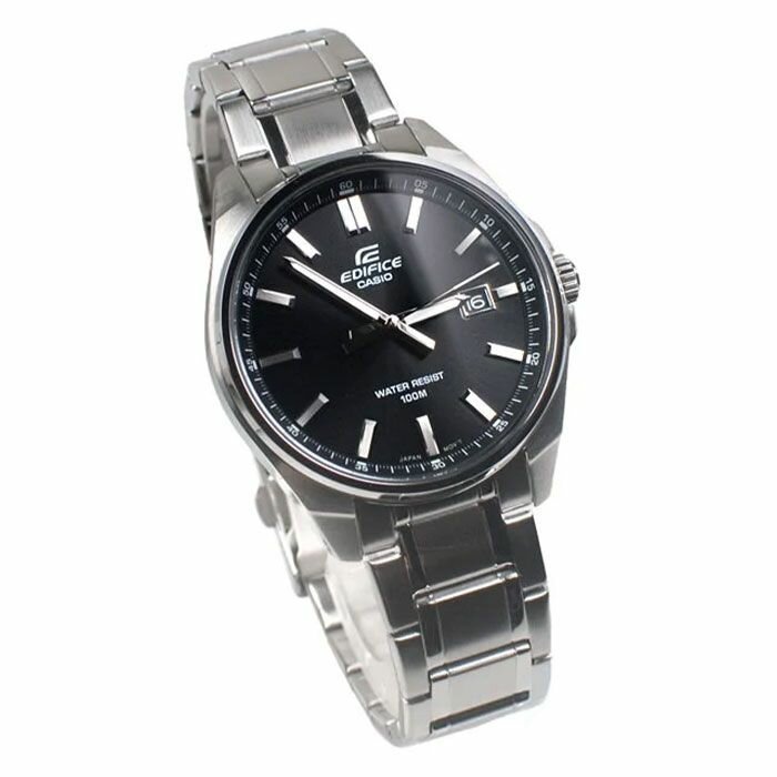 Наручные часы CASIO, серебряный, черный — фото 1