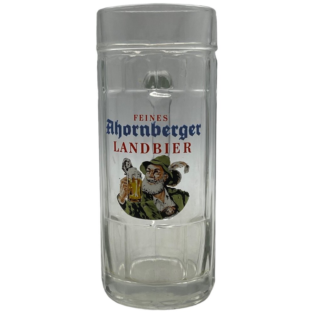 Пивная кружка "Ahornberger", 0,3 л, стекло, 1990-2000 гг, Германия