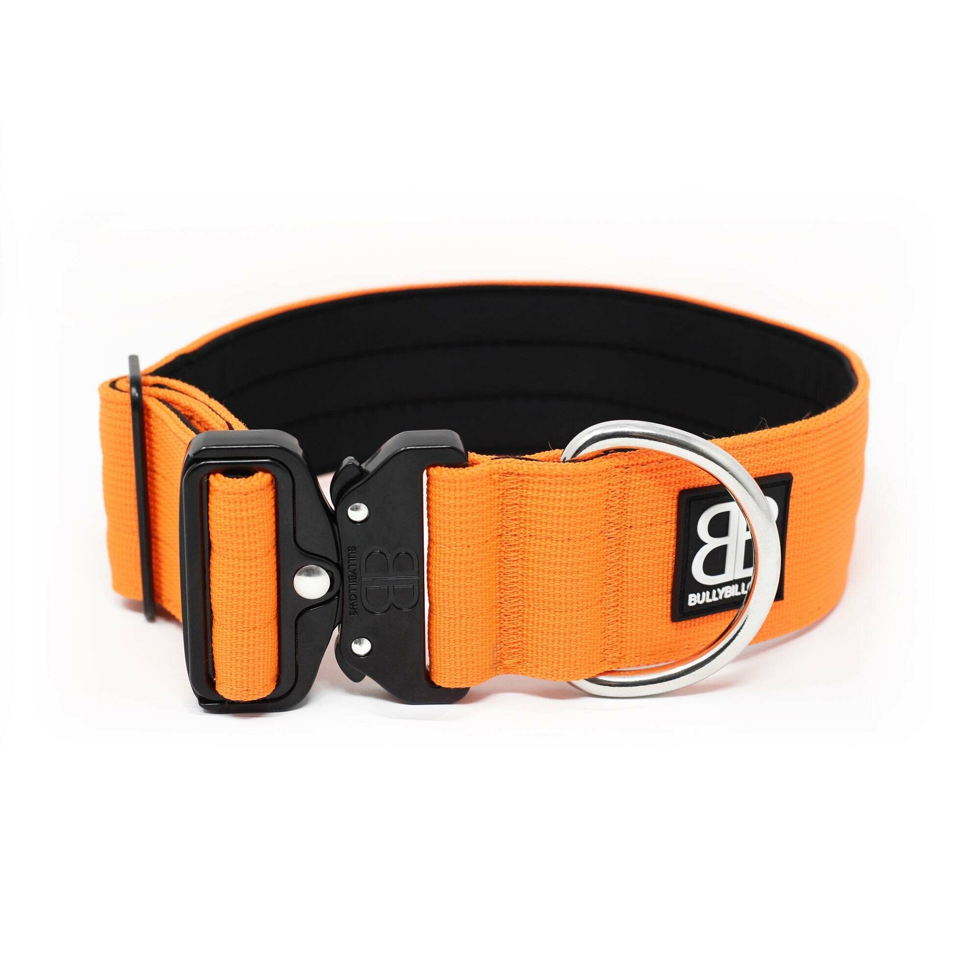Ошейник Combat 5 см BullyBillows (оранжевый / M)