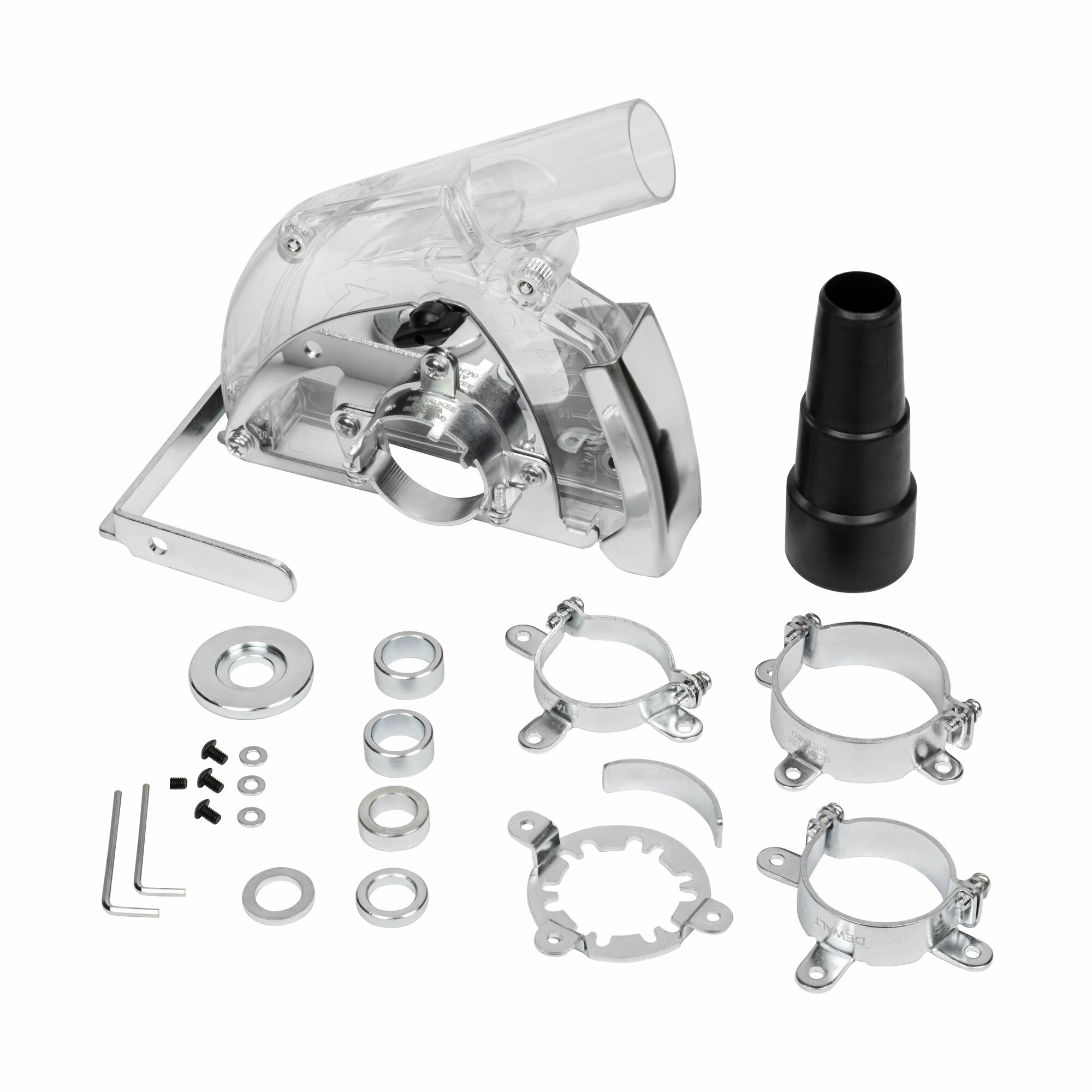 Кожух пылеуловитель для УШМ BIHUI (резка и штробление), TDBC