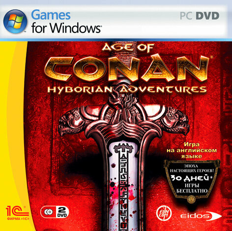Игра для компьютера: Age of Conan Hyborian Adventures (Jewel диск) Лицензионный диск