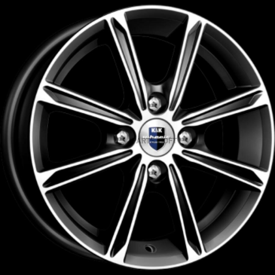 КИК 65944 КиК Флэш (КС710) 5,0x13 4/100 ET45 d-67,1 алмаз черный (Арт.65944)