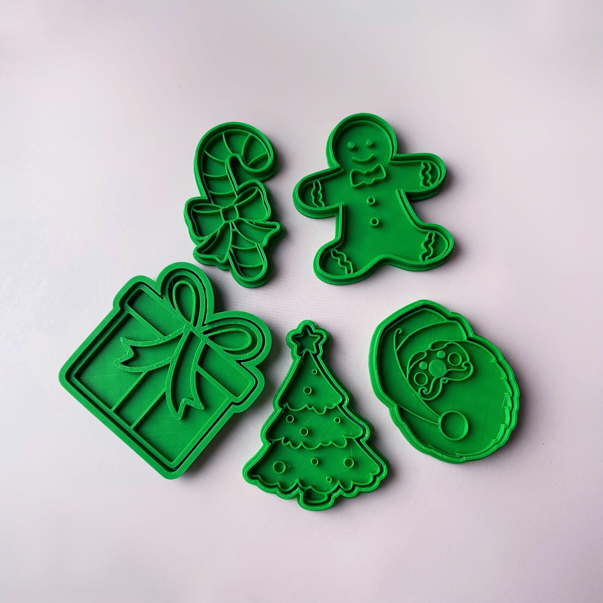 Набор форм для вырубки теста Новогодний