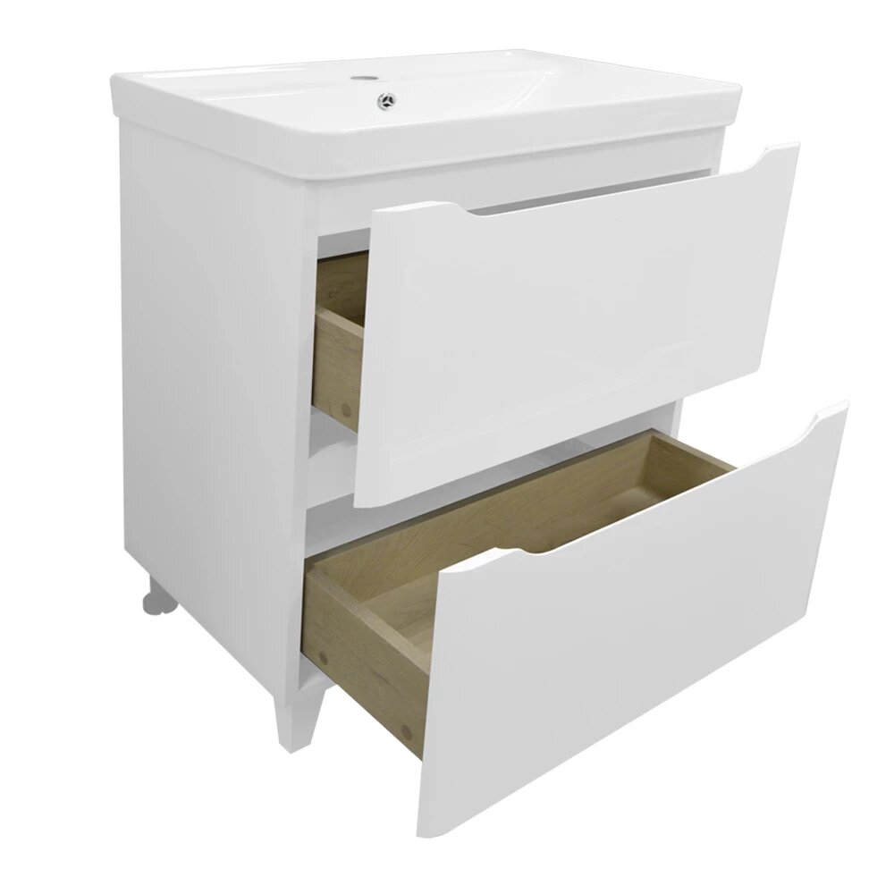 Тумба с раковиной Azario Lotos 70/2 Н CS00081986