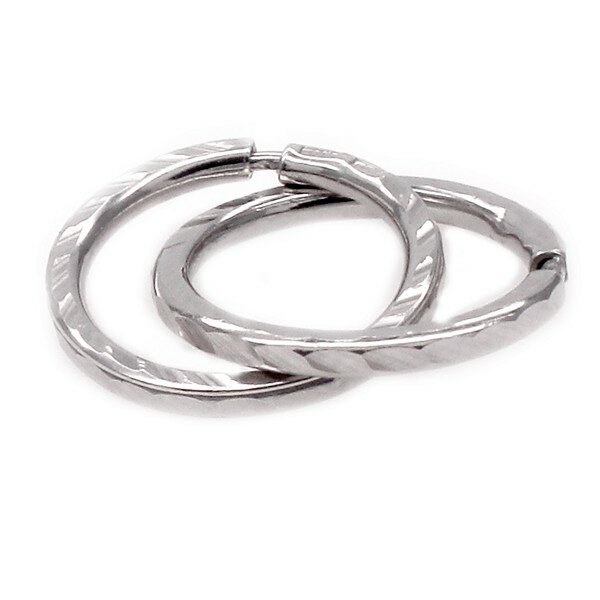 Серьги конго, серебро, 925 проба