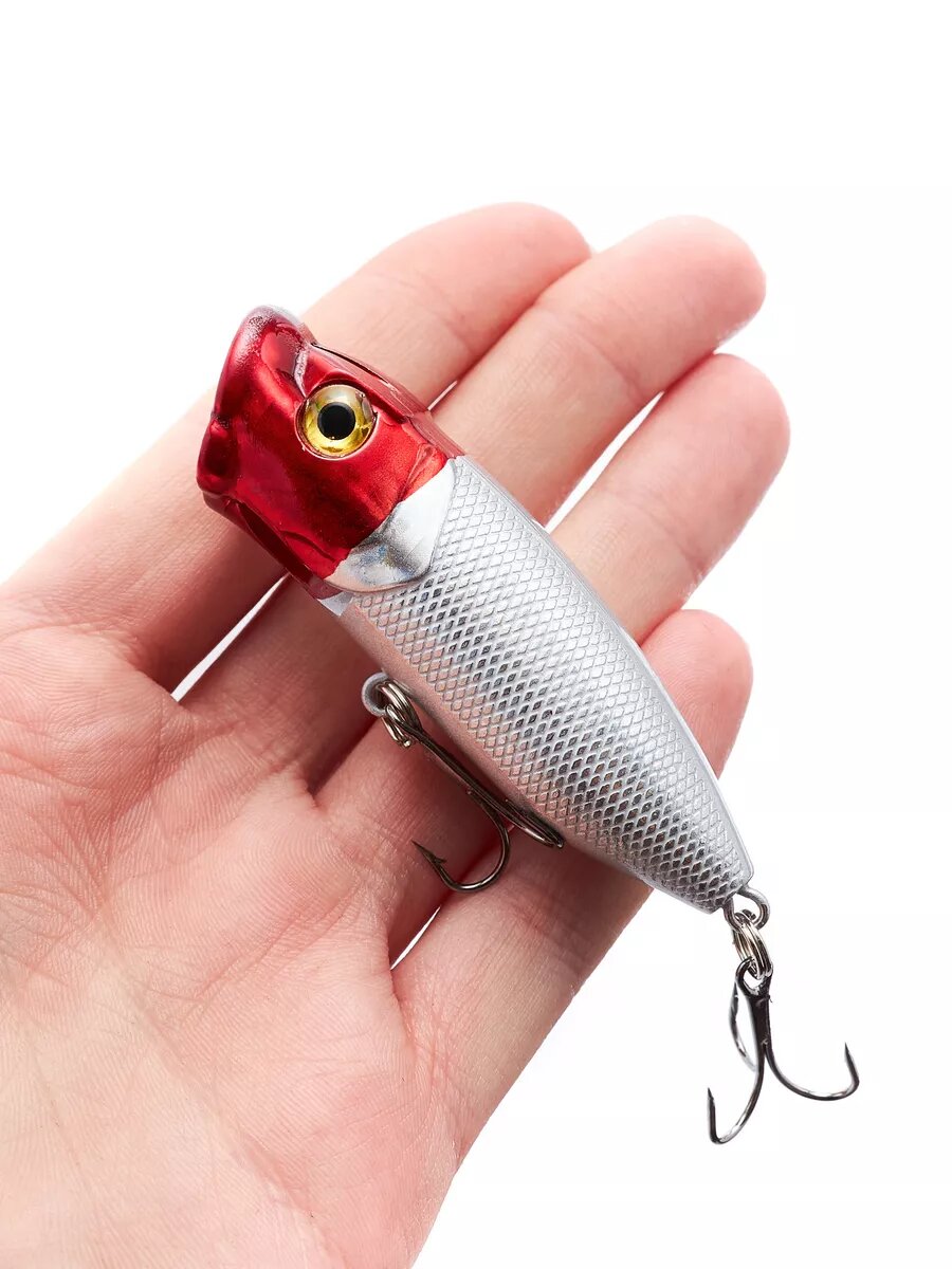 Поппер незацепляйка 6.5 см 11 г плавающий