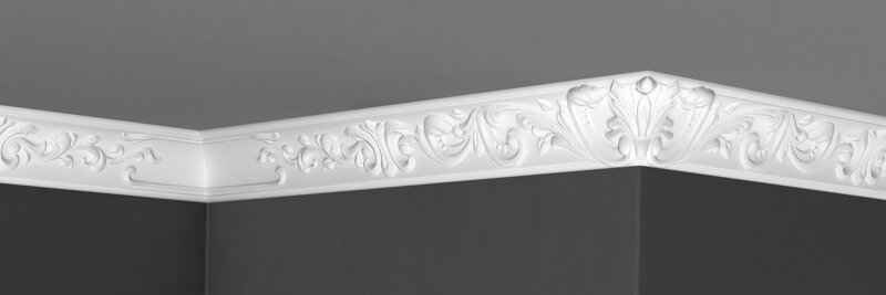 Плинтус потолочный Де-Багет ДП 49/80, 1шт (длина 2м)