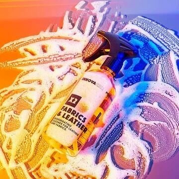 Восстановитель и очиститель кожи, pH-9,5. X2 Fabric & Leather 500 мл. INNOVACAR