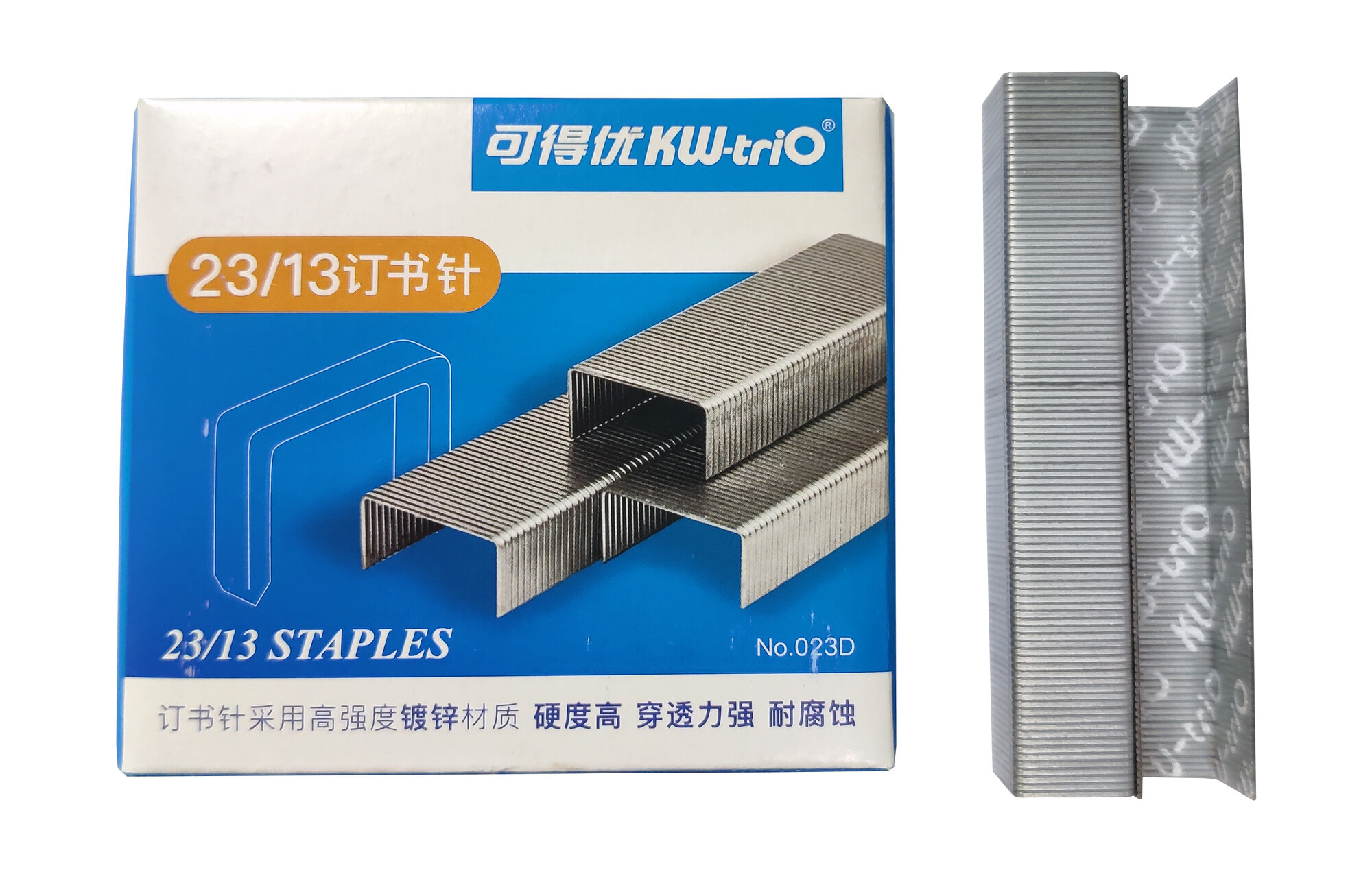 Скобы для степлера KW-Trio 23/13, 1000 шт (023D)