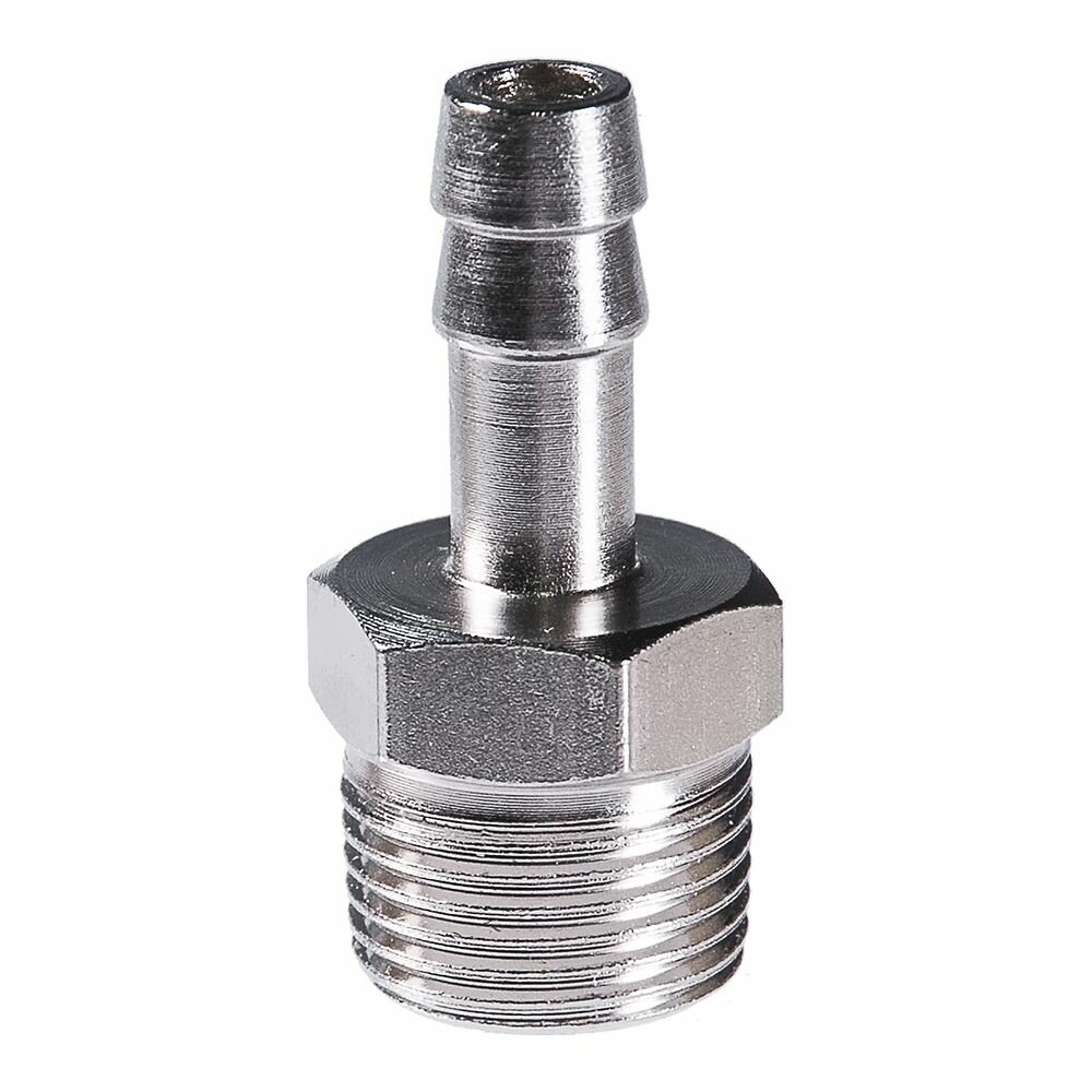 Переходник Fubag 3/8 дюйма М на елочку 8мм с обжимным кольцом 11Х13мм