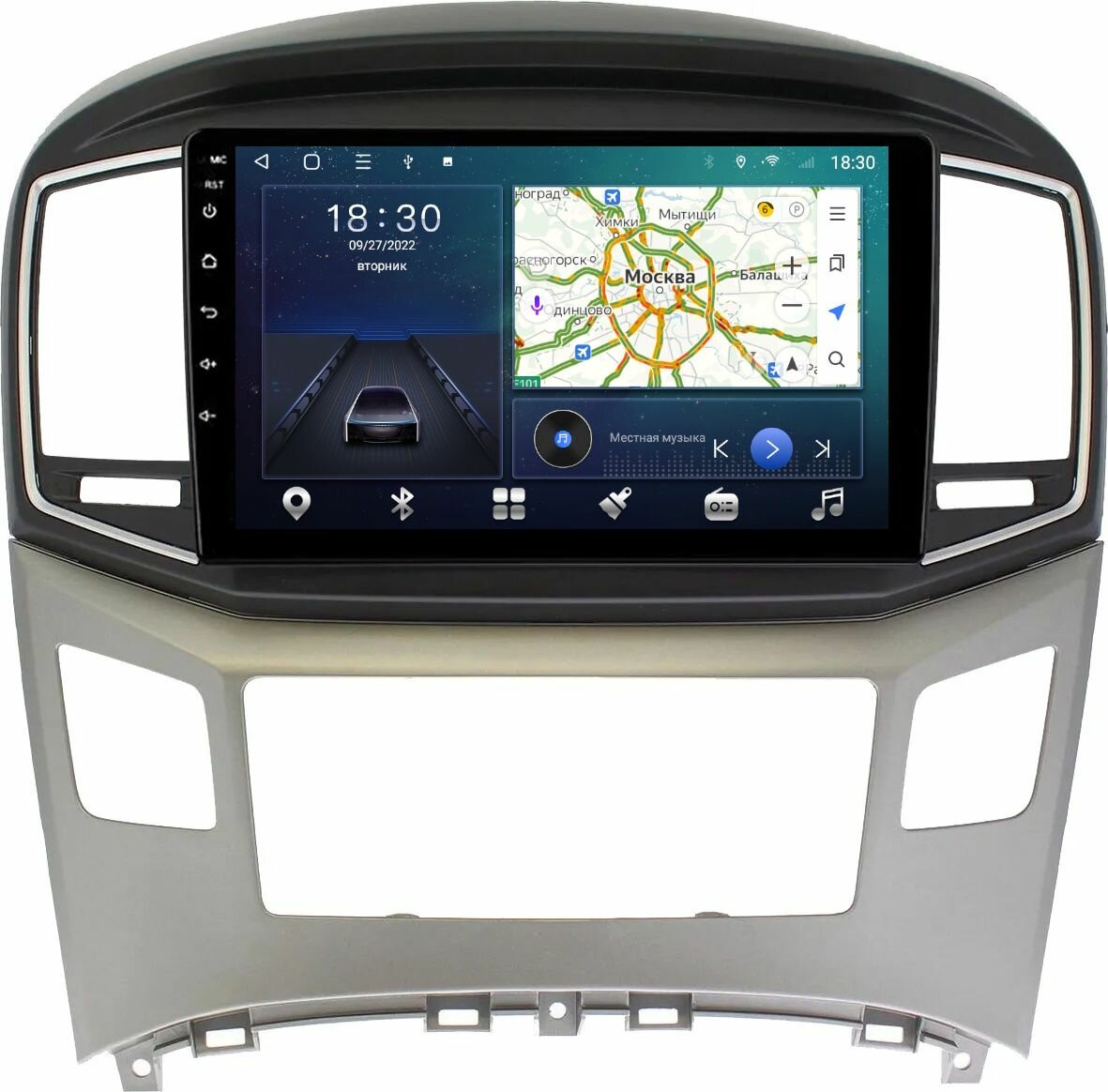 Магнитола CRS-300 Hyundai H1 II 2015-2021, Grand Starex I 2015-2019- Android 13 - Процессор 8 ядер - Carplay - DSP 36 полос - 4G(Sim)