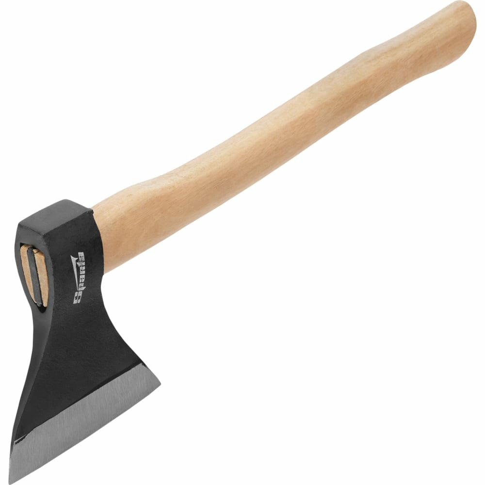 Топор SPARTA 1000 г, в сборе, кованый, деревянное топорище 21615