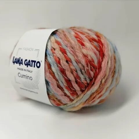 Пряжа Lana Gatto Cumino, 120 м / 100 г, цвет 9338