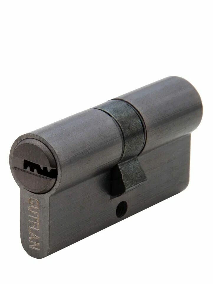 Цилиндр стальной GN 60 GRAFIT (ключ/ключ, графит) GUTFLAN