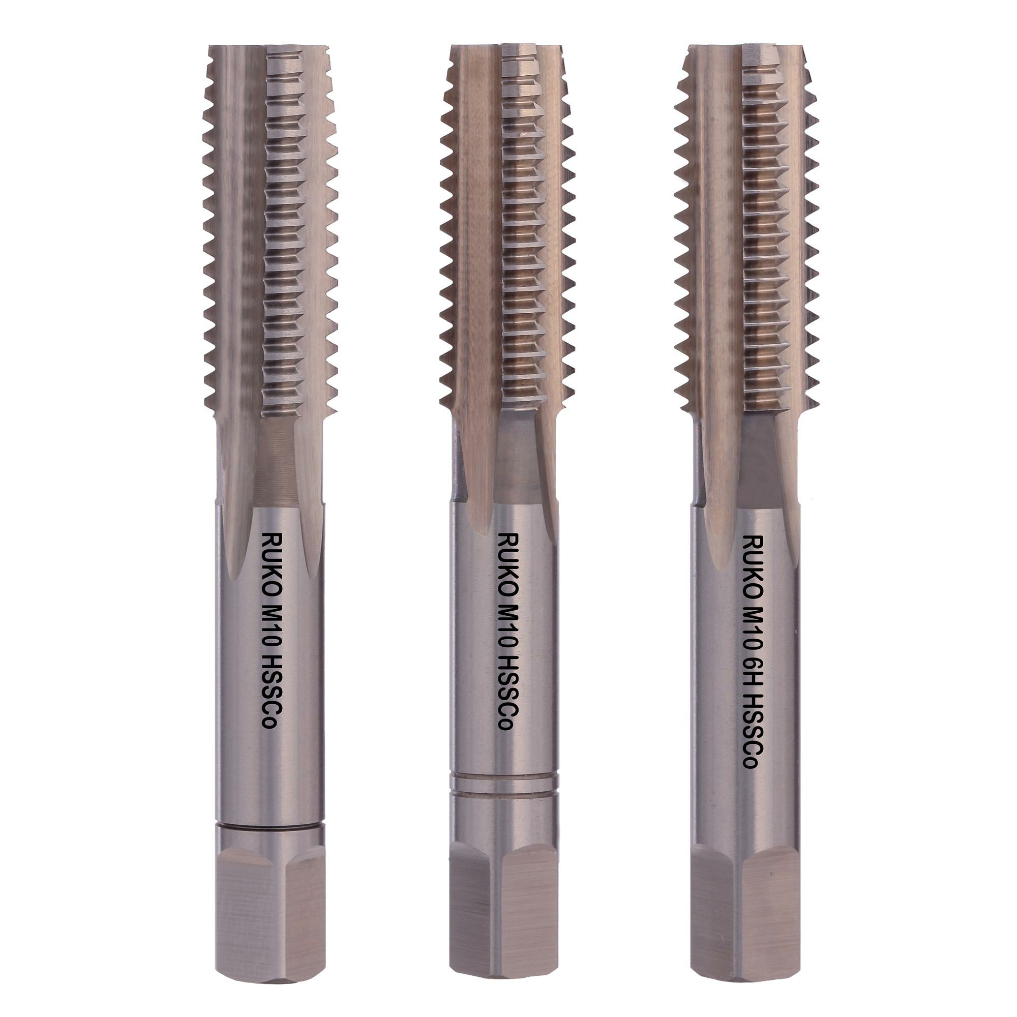 Набор метчиков 3шт Ruko HSSE DIN352 6h метрическая резьба М10х1,5 230100E