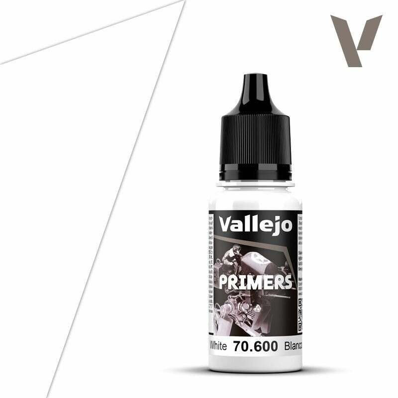 Краска Vallejo серии Surface Primer - White 17мл.