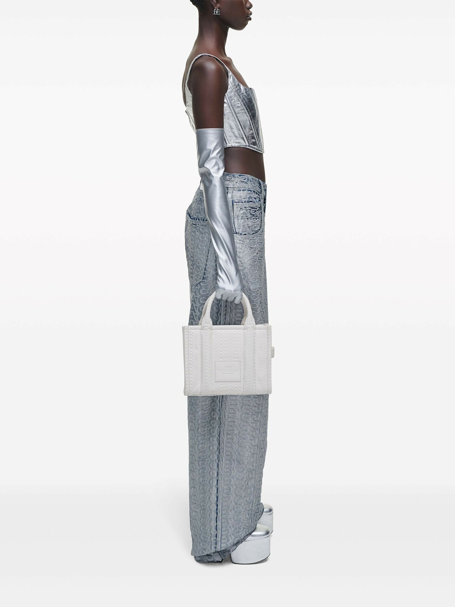 Сумка MARC JACOBS The Small, white — фото 1