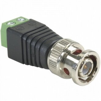 Разъем BNC штекер под 2 винта на кабель