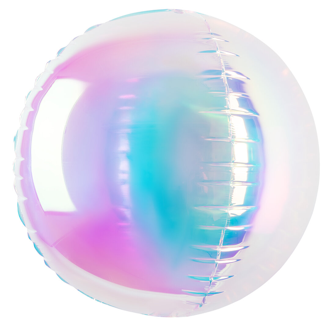 Шар 3D (32'/81 см) Сфера, Хамелеон, Зеркальный, Перламутр, 1 шт. в уп.
