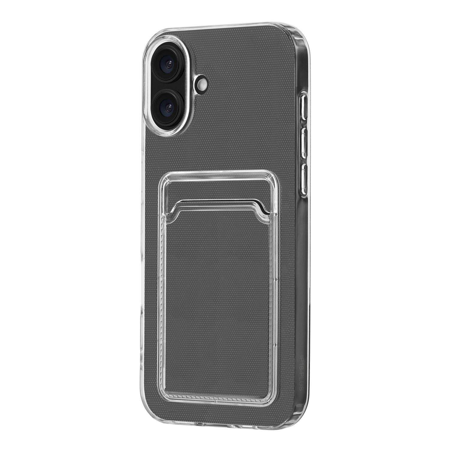 Чехол на iPhone 16 Plus ROCKET Clear Plus с отделением для карты